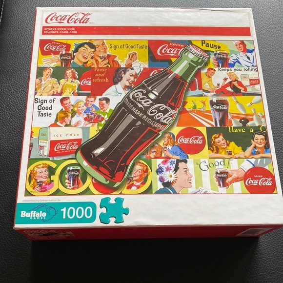 Coca Cola | Games | New Cocacola 00 Piece Puzzle | Poshmark